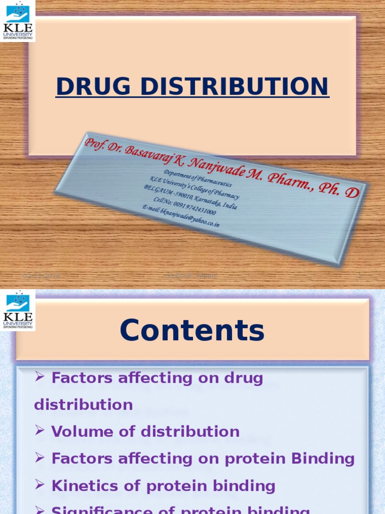 Drug Distribution and Influencing Factors | PDF | Biochemistry | Chemistry