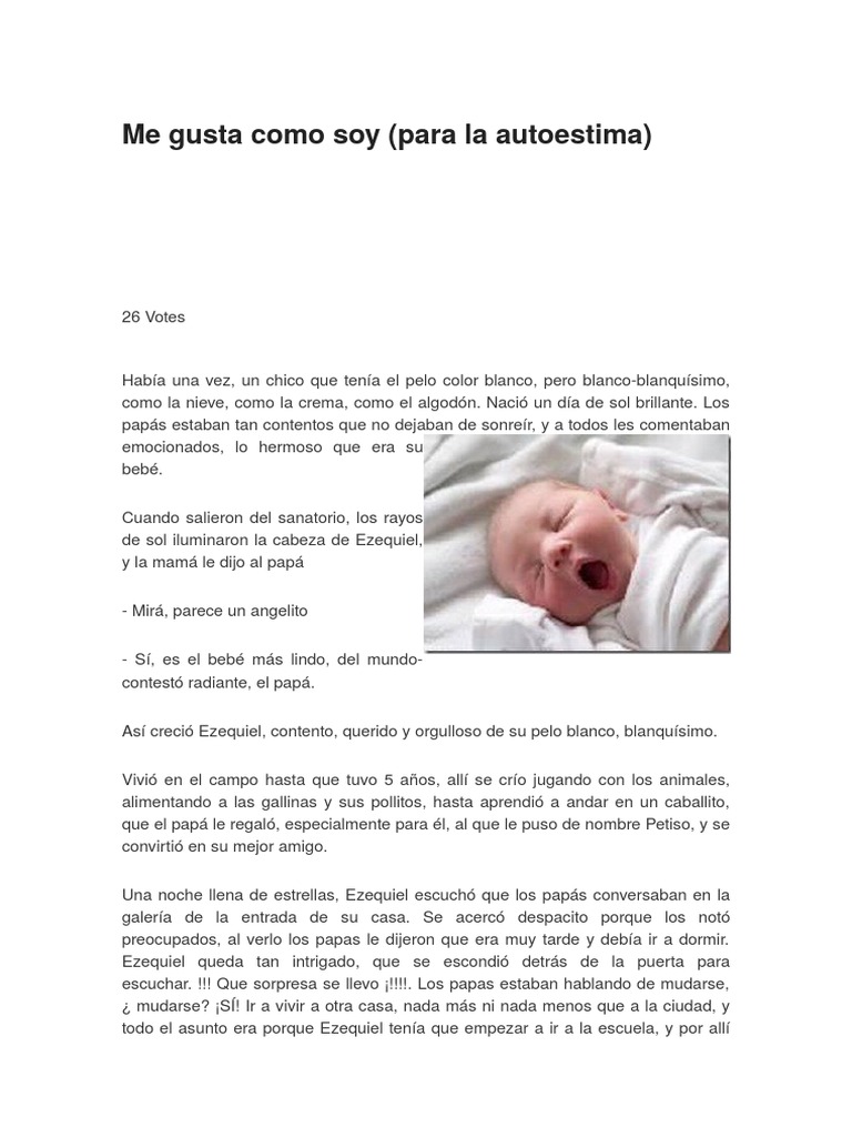 CUENTO Me Gusta Como Soy | PDF