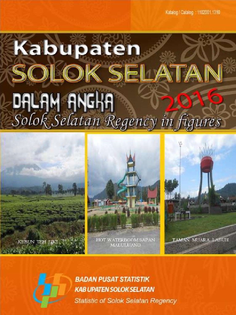 Kabupaten Solok Selatan Dalam Angka 2016 | PDF