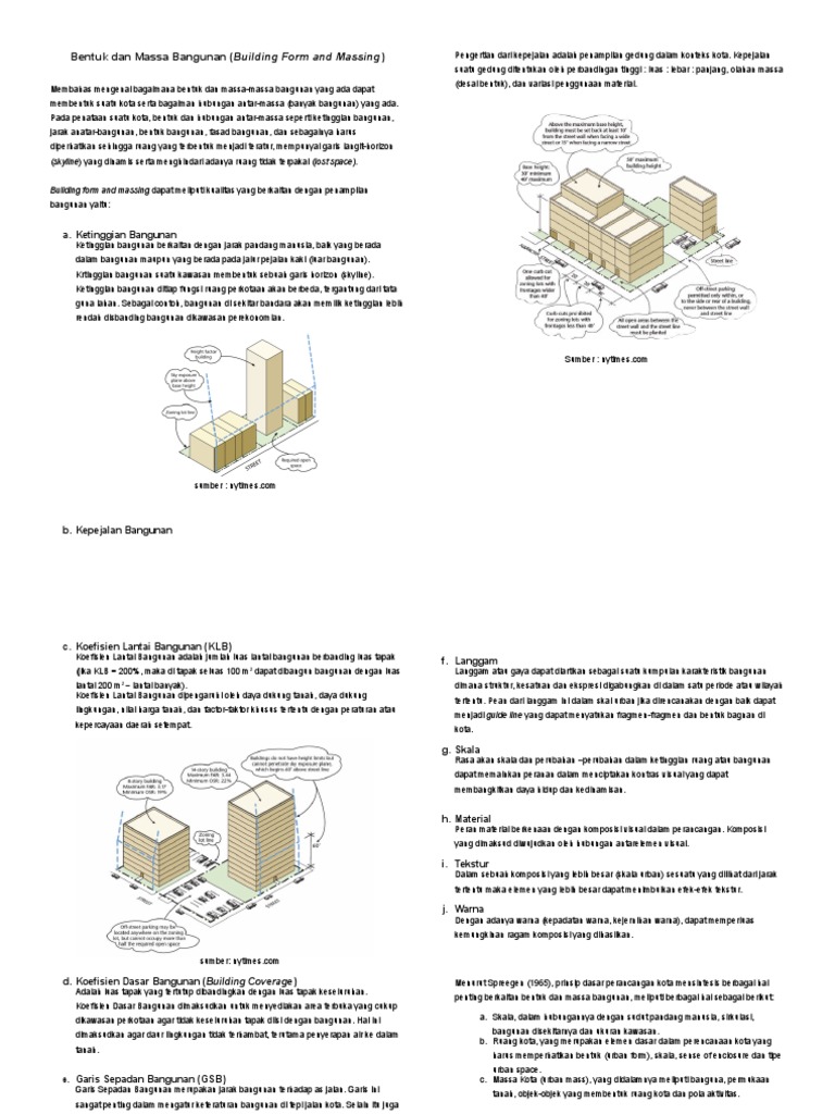 Building Form and Massing | PDF | Seni