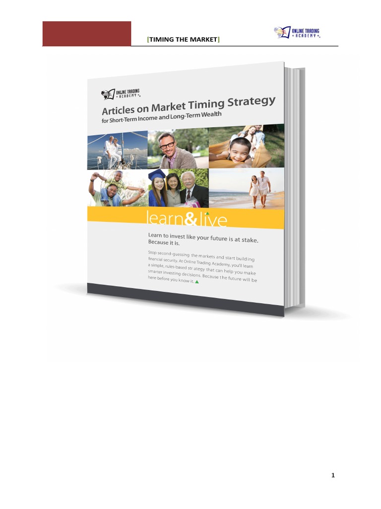 Trader Mindset and Market Timing Insights | PDF | Option (Finance ...