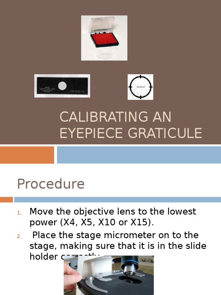 Calibrating an Eyepiece Graticule | Optical Devices | Glass Applications