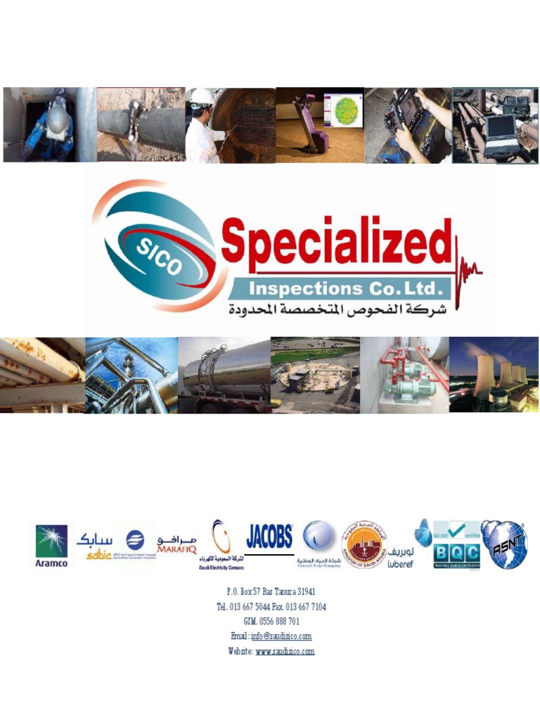 Sico Service Catalogue Compressed | PDF | Nondestructive Testing ...