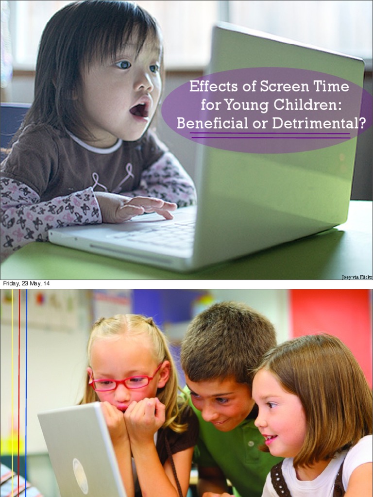 The Effects of Screen Time for Young Children: Beneficial or ...