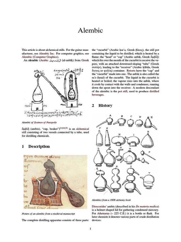 Alembic | PDF | Alchemy