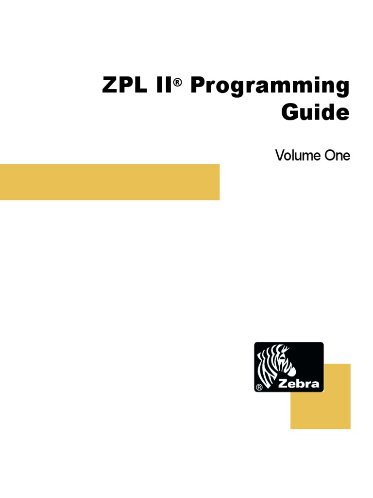 ZPL Vol1 PDF | Download Free PDF | Copyright | Trademark