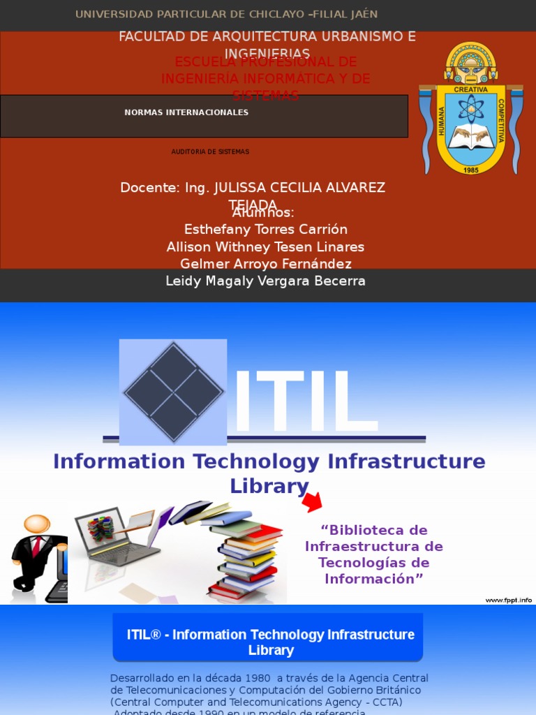 Normas Internacionales | PDF | Itil | Cobit