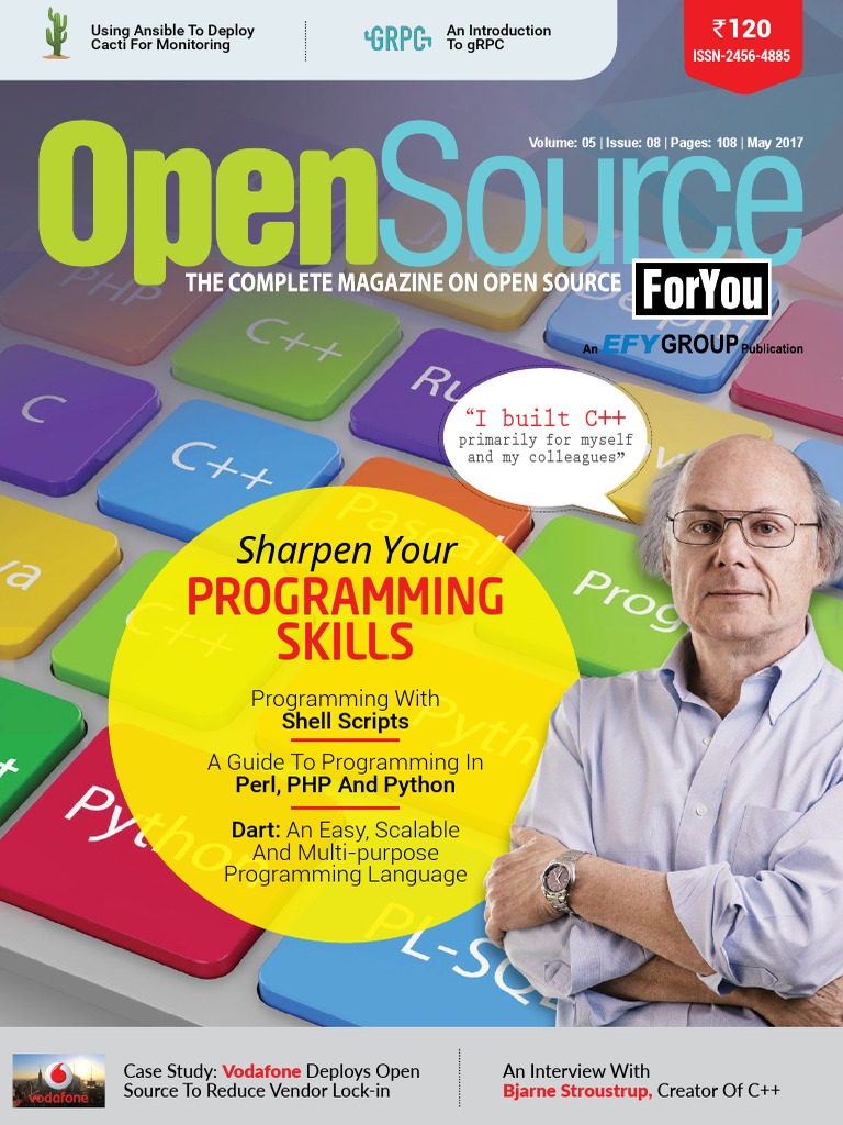Open Source For You May 2017 | PDF | Android (Operating System) | Linux