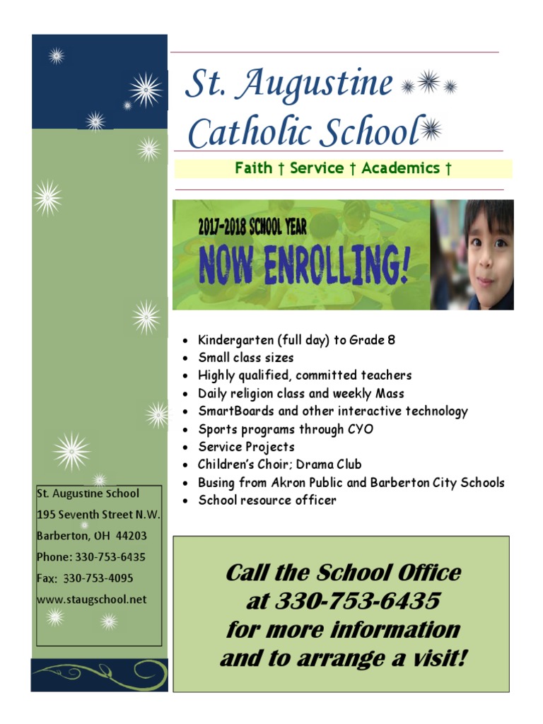 Enrollment Flyer 2017-18 | PDF