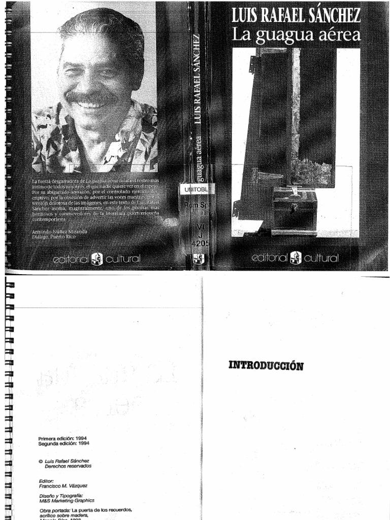 La Guagua Aerea Luis Rafael Sanchez PDF | PDF