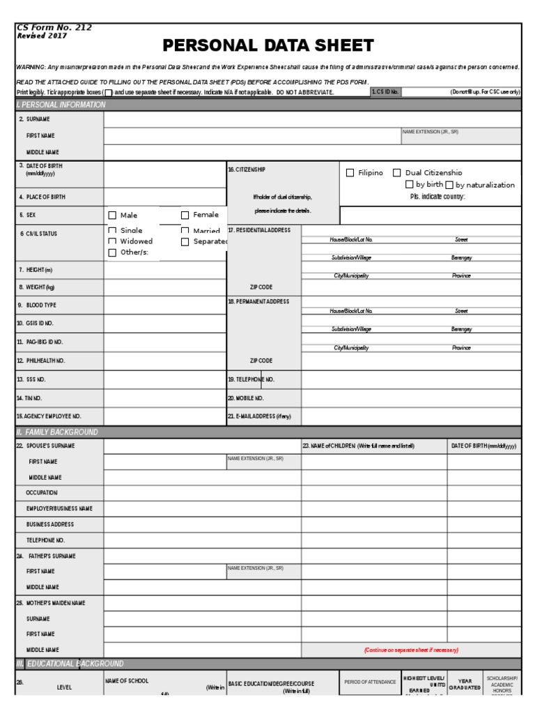 PHILIPPINE PDS 2017 (EXCEL) | Passport | Crimes