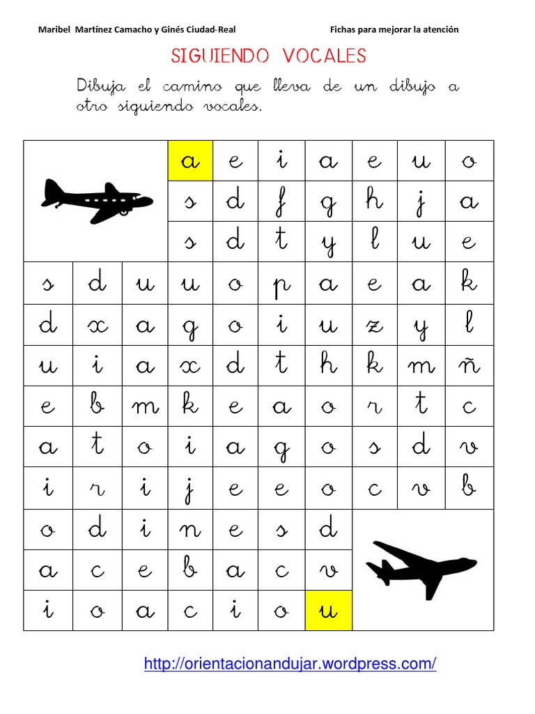 Siguiendo Vocales 2 | PDF