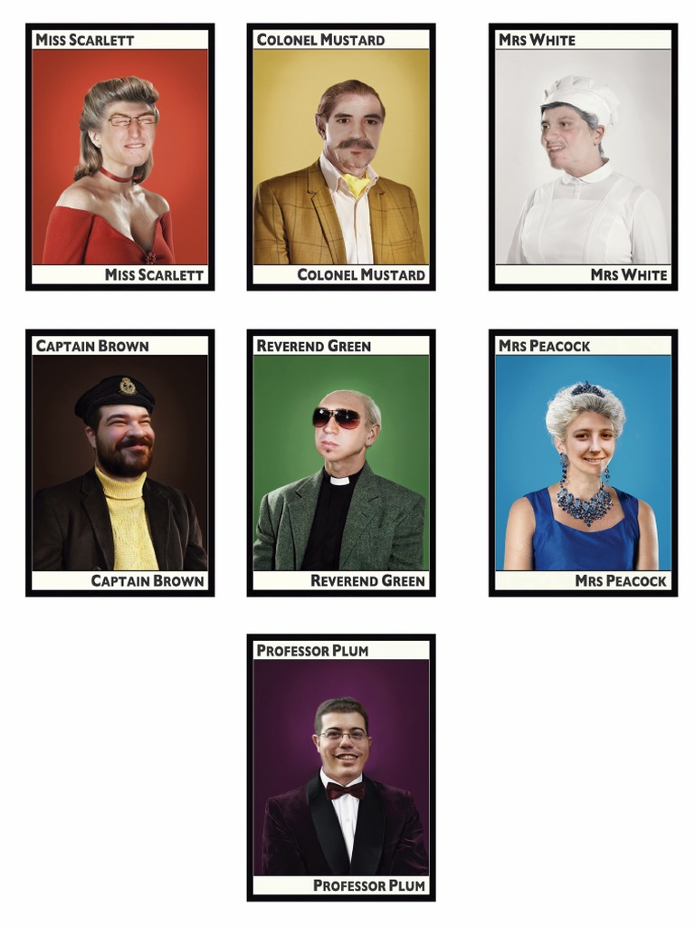 Cartas para Cluedo | PDF | Jogos e loterias