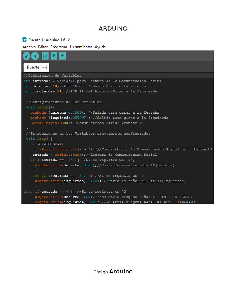 Arduino Codigos