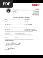 Generic Autopsy Report Template | PDF | Lung | Stomach