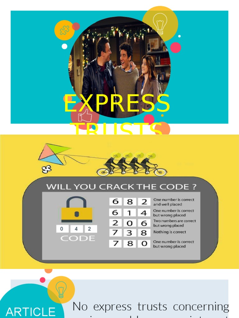 Express Trusts | PDF | Trust Law | Evidence