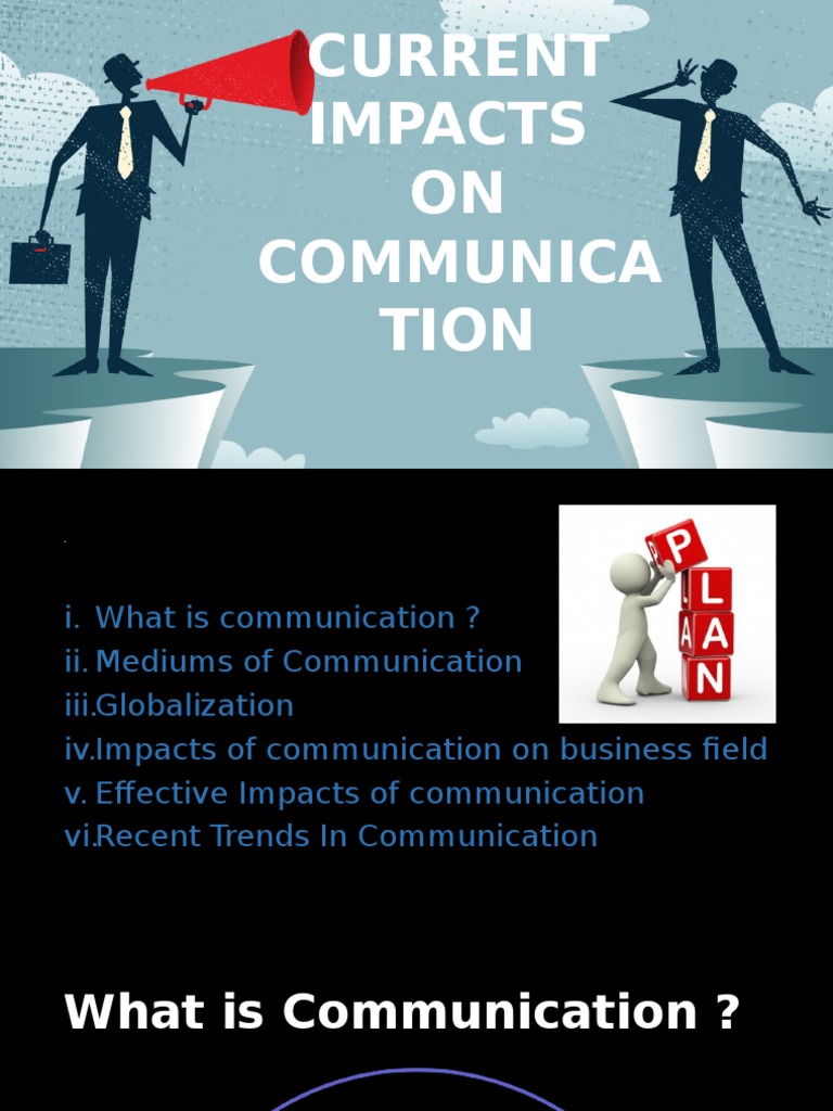 Communication Trends and Impacts | PDF