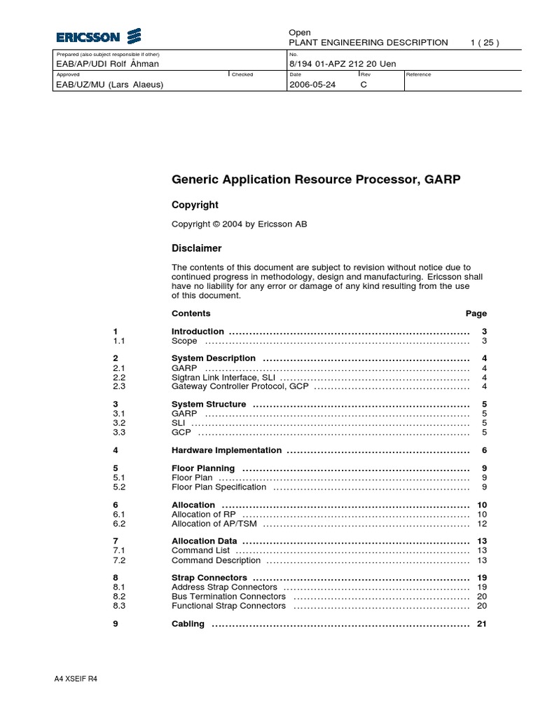 GARP Description PDF | PDF | Gateway (Telecommunications ...