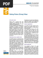 Geho ZPM TZPM Series Spec Sheet | PDF | Pump | Piston