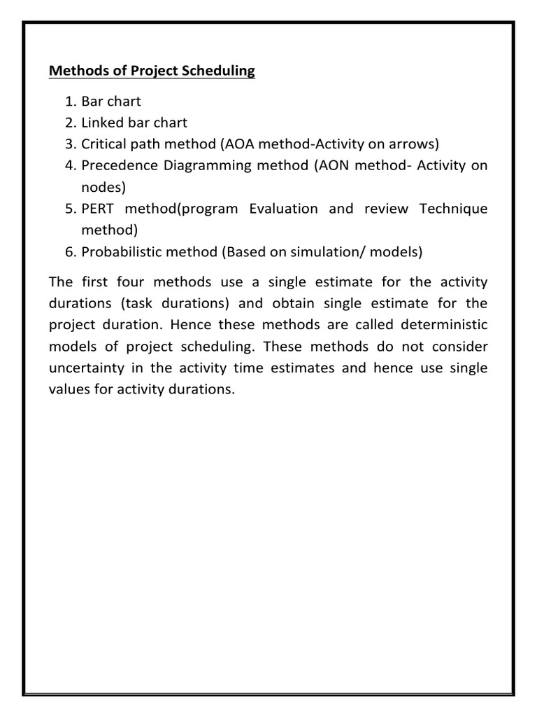 Pert Notes Pdf Pdf Normal Distribution Standard Deviation