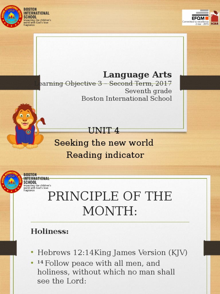 7th Language Arts - Second Period-2017 | PDF | Vocabulary | Languages