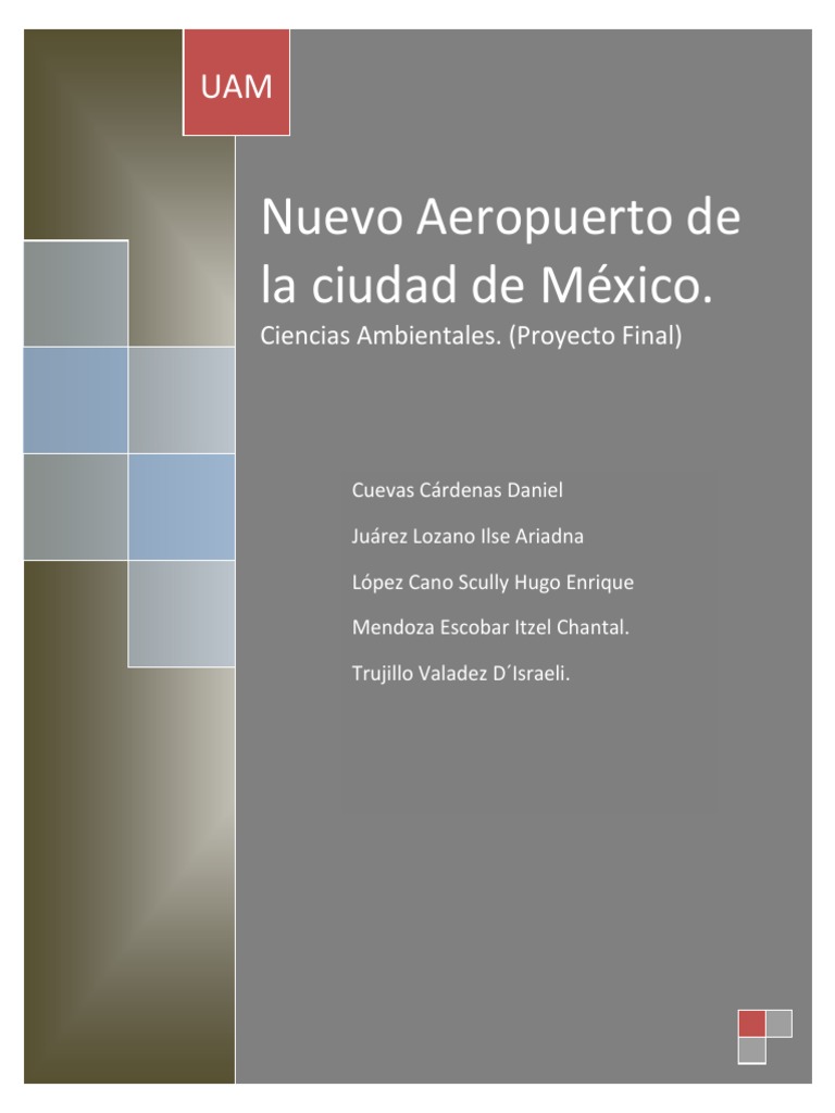 Proyecto Final NAICM | PDF | Aeropuerto | México