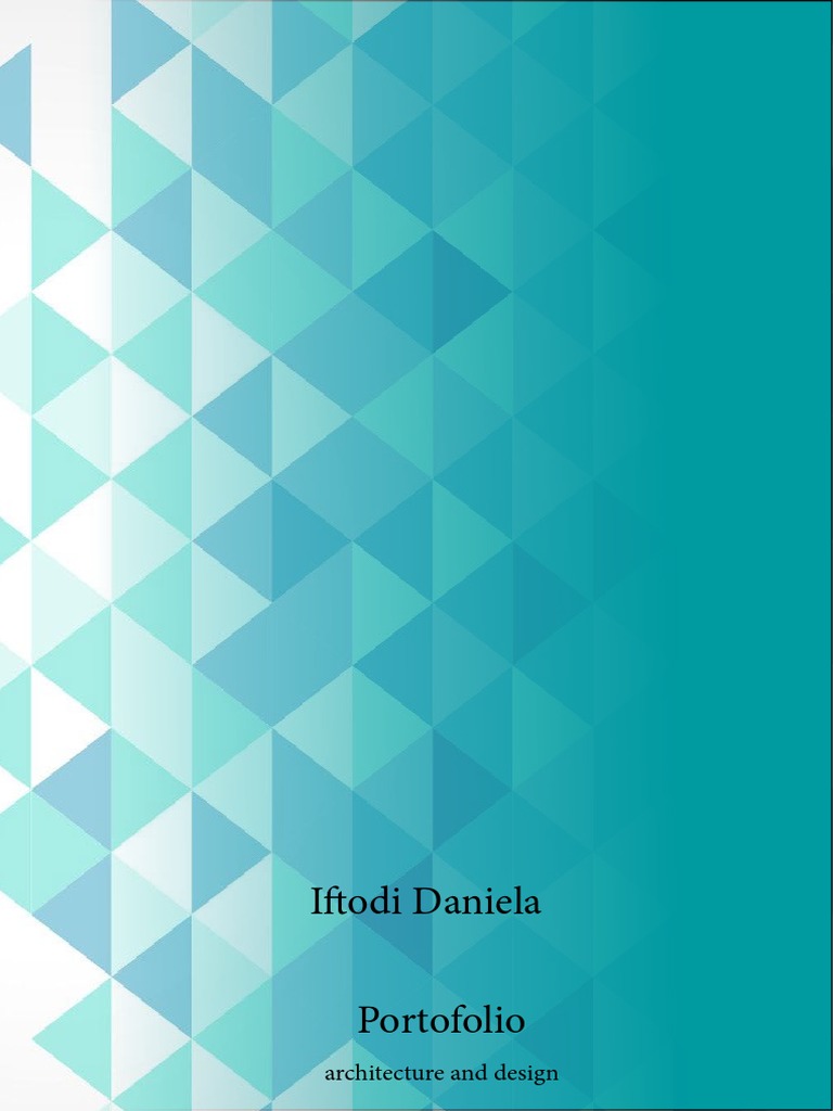 Iftodi Daniela: Architecture and Design | PDF