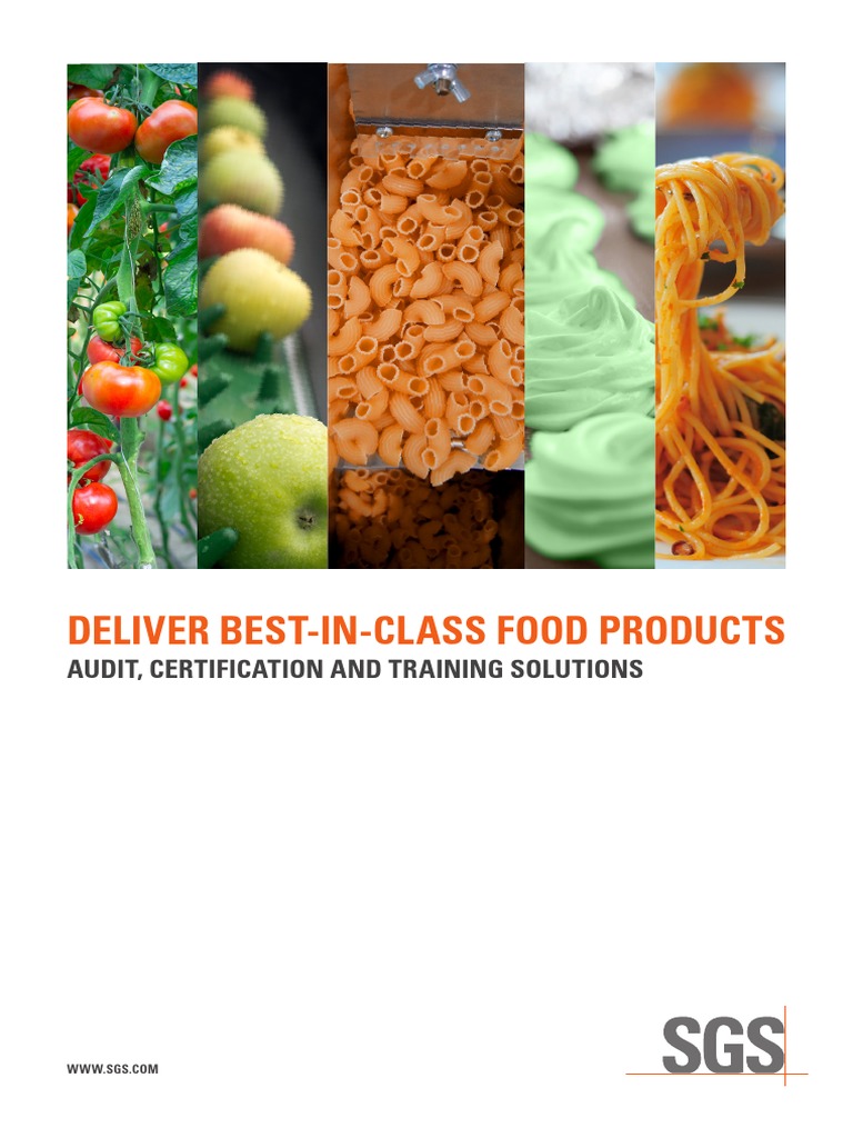 SGS AFL Audit and Certification A4 HR 2016 | PDF | Food Safety | Foods