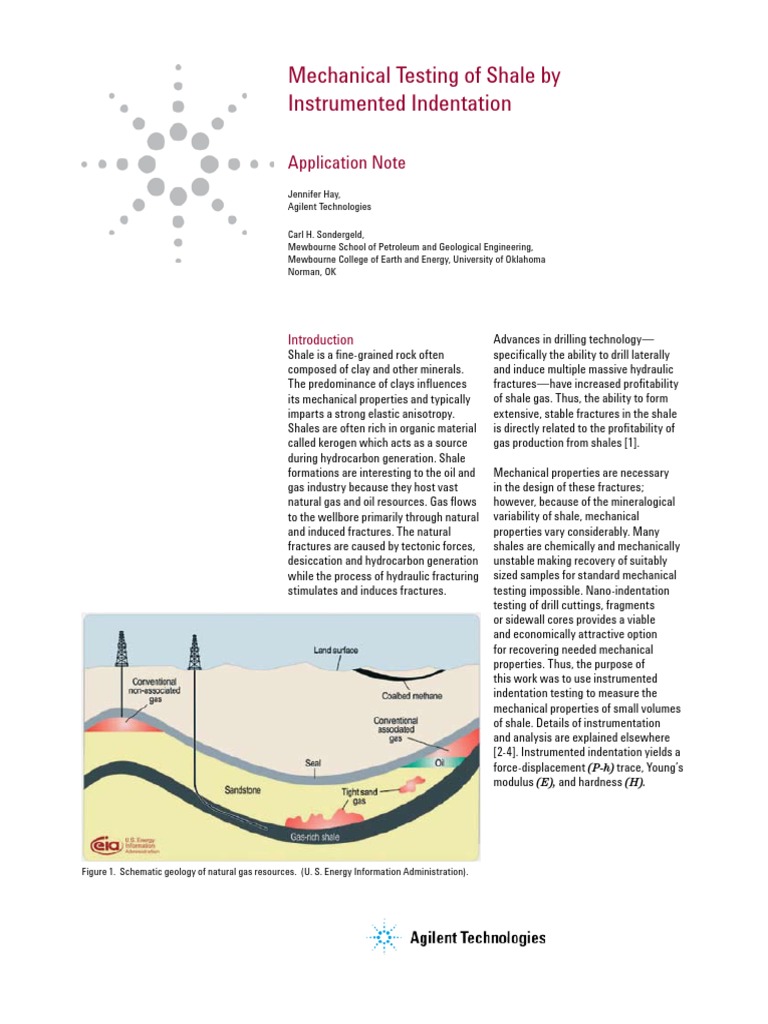 AN Shale - 5990 5816 | PDF | Fracture | Hardness