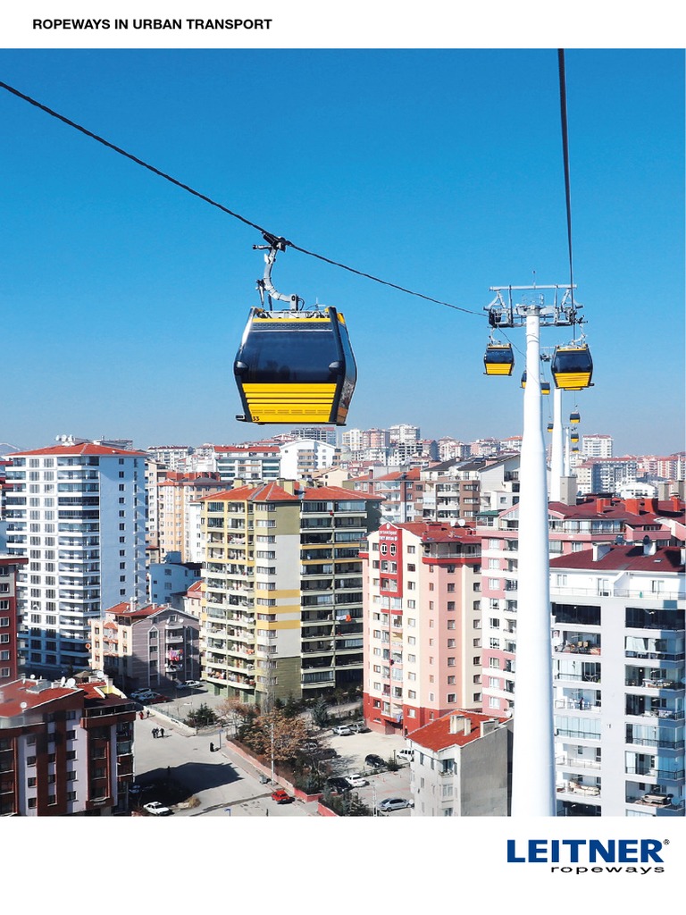 Ropeways in Urban Transport | PDF | Transport | Transportation Engineering