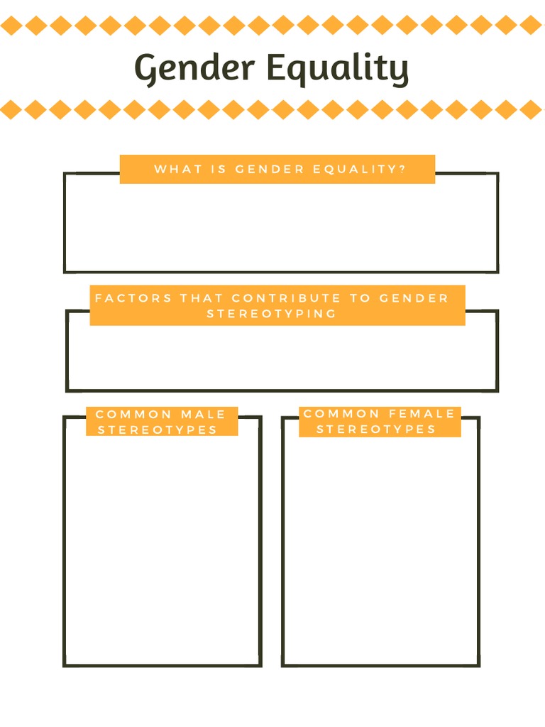 Gender Equality | PDF