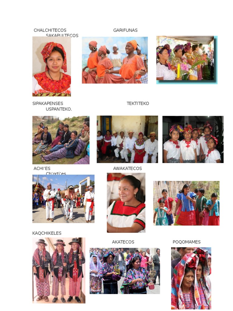 Traje Típico de los Awakatecos | PDF | Religión y espiritualidad ...