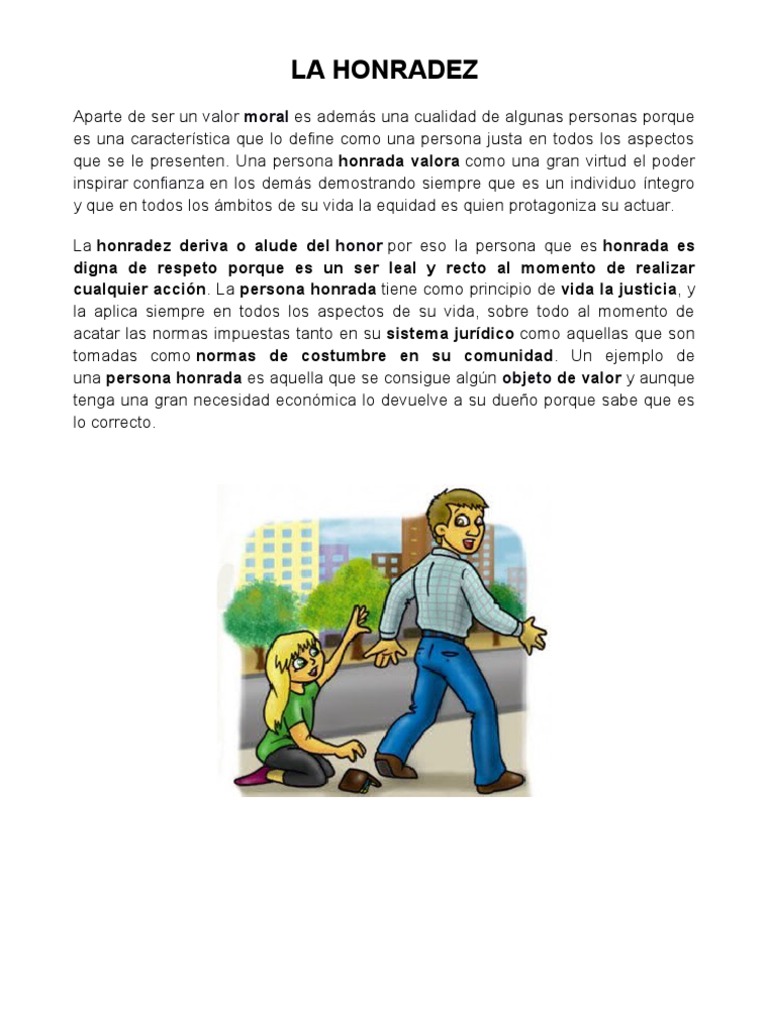 La Honradez | PDF
