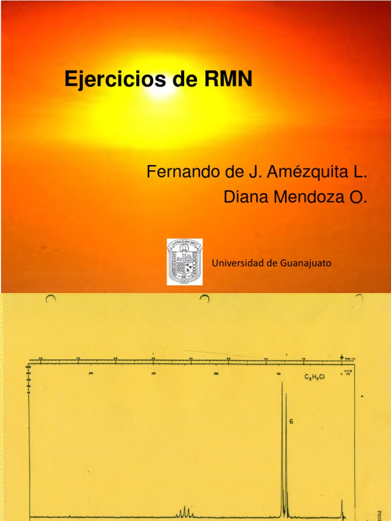Ejercicios de RMN 1H | PDF