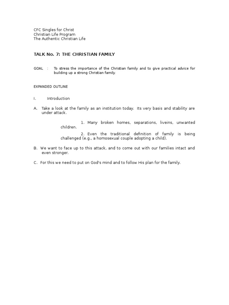 CLP Talk 07 Revised 2000 | PDF | Prayer | Priest