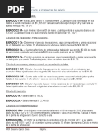 Cálculo del Factor de Integración IMSS 2023 | PDF