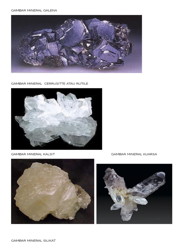Gambar Mineral | PDF