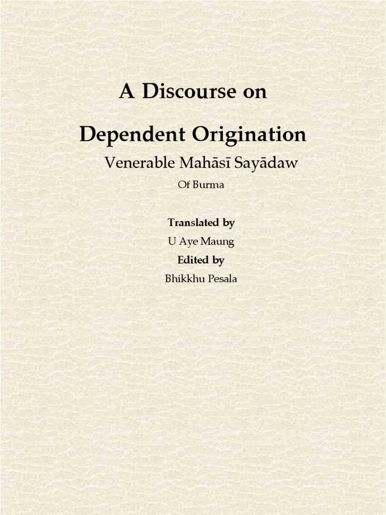 Dependent Origination | PDF
