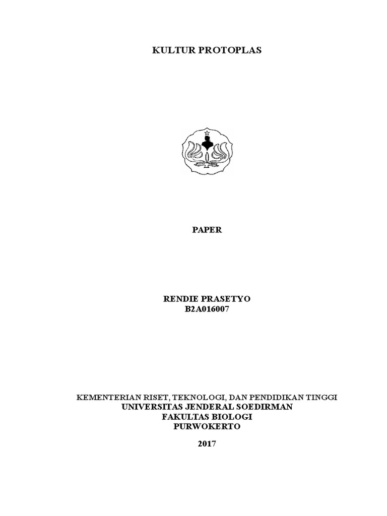 Kultur Protoplas | PDF