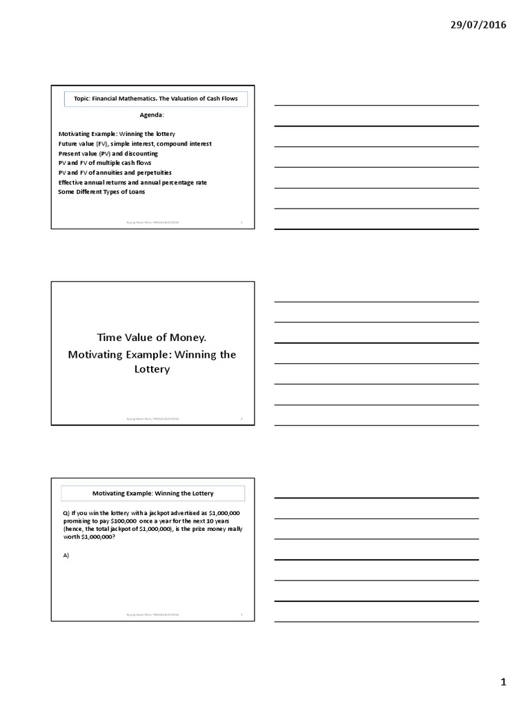 Financial Math for Investors | PDF | Annual Percentage Rate | Loans