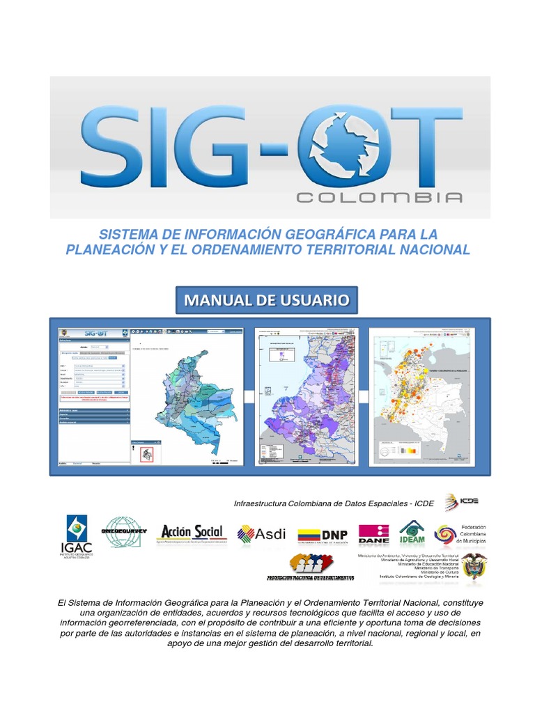 Manual Sigot | PDF | Sistema de información geográfica | Contraseña