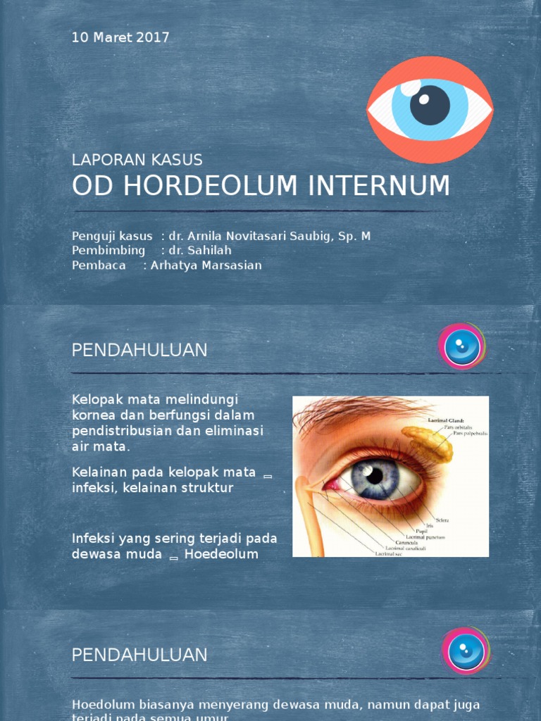 Laporan Kasus Mata Hordeolum | PDF