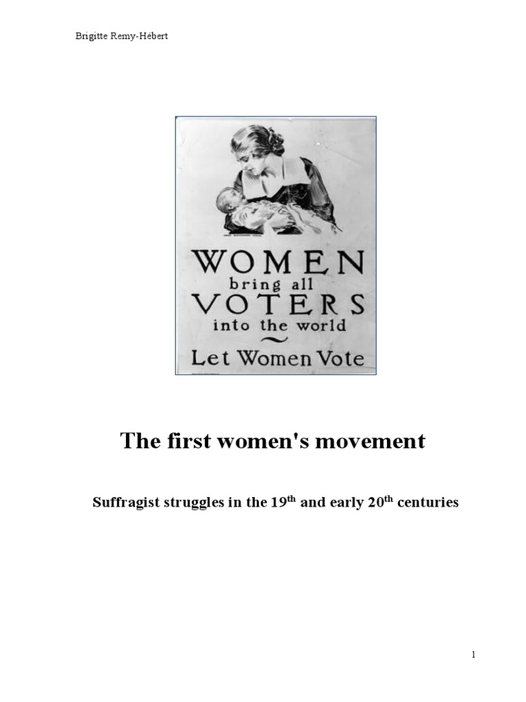 The Rise of Organized Women's Movements: An Examination of the British ...