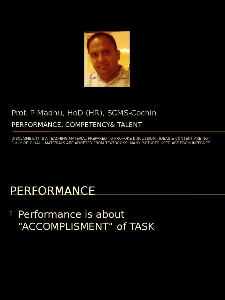 Performance, Competency, and Talent Management | PDF | Competence ...