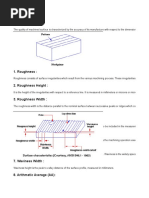 Surface Finish Chart PDF | PDF