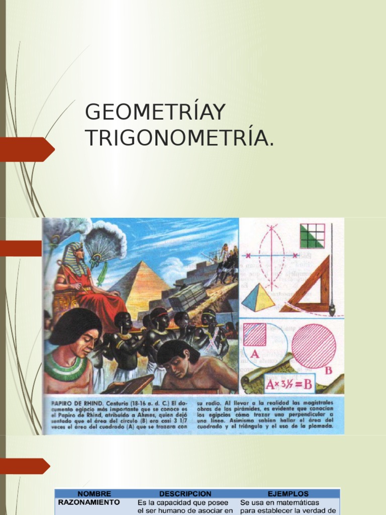 Geometría y Trigonometría | PDF