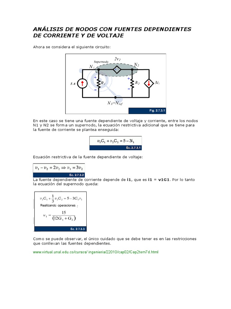 Analisis de Mallas y Nodos Fisica III | Fuerza | Ingeniería Eléctrica