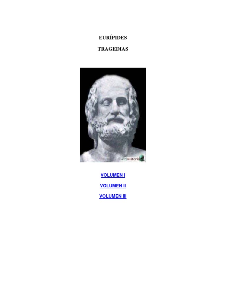 Las Diecinueve Tragedias Euripídes PDF | PDF | Arte