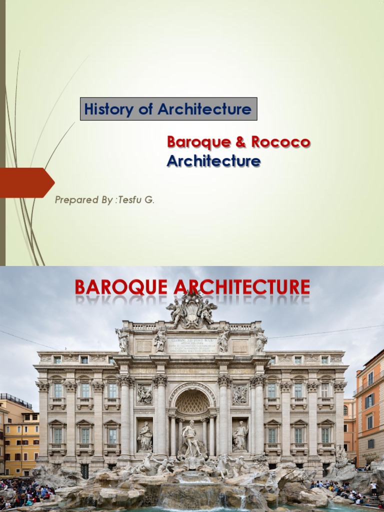 Rococo Architecture Characteristics