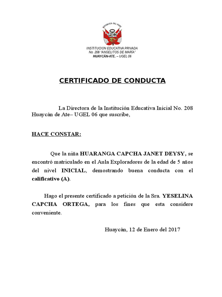 Constancia de Conducta 2 (Autoguardado)